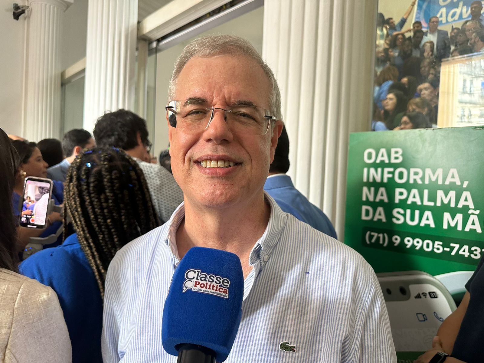 Luiz Viana defende reeleição de Daniela Borges para presidente da OAB-B ...